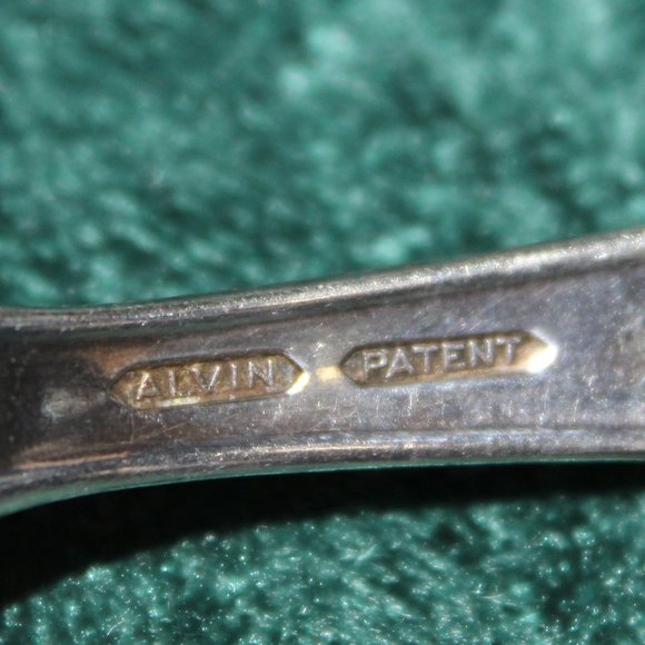 Alvin Patent | Dining | Antique Vintage Alvin Patent Silverplate 4 ...